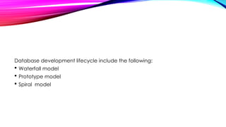 4. LIFECYCLE DATABASE DVP LIFECYCLE.pptx