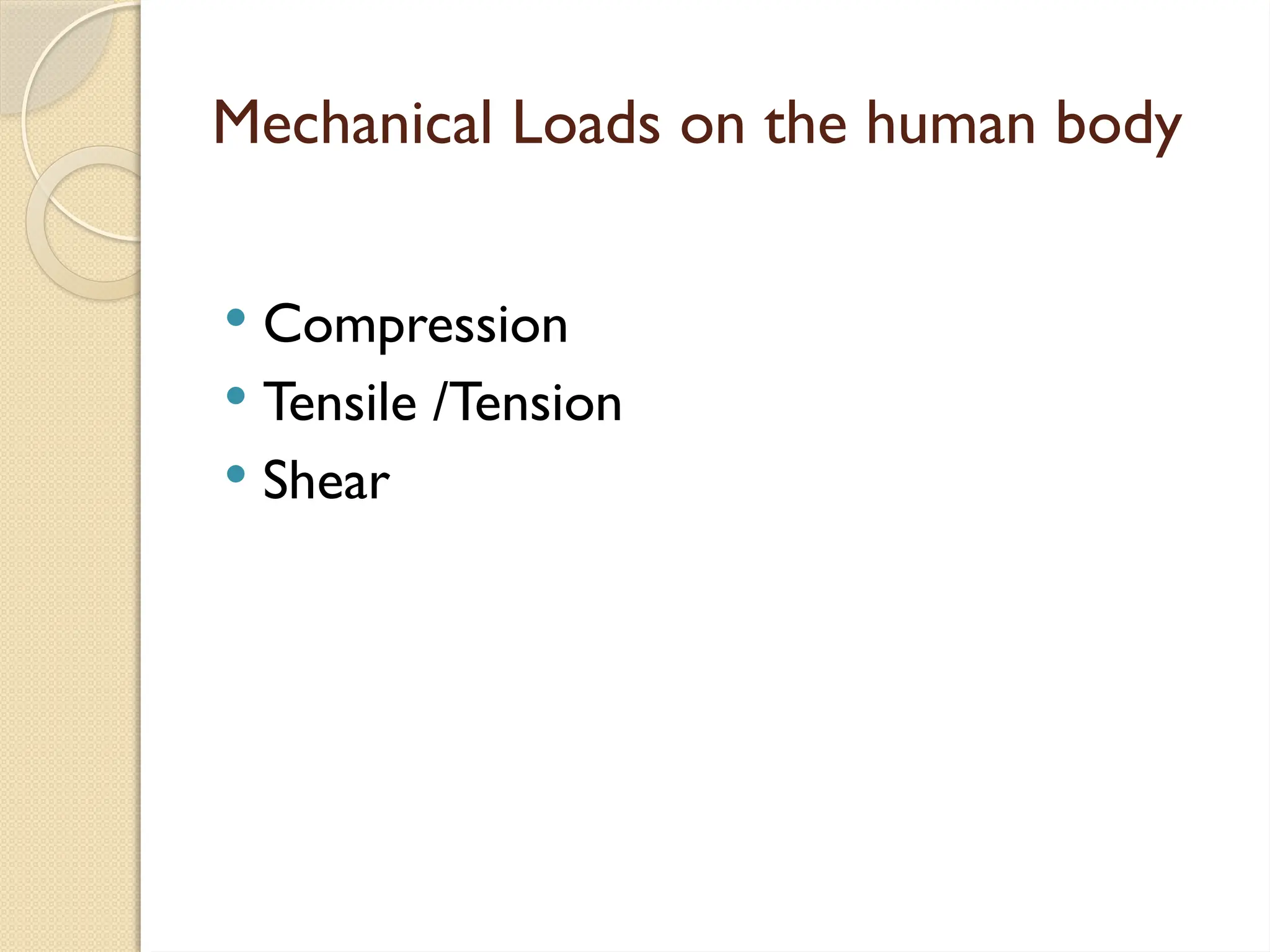 4..Kinetic Concepts for Analyzing Human Motion part (b) load on human ...