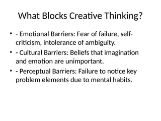 Introduction to Thinking in Modern Psychology | PPT