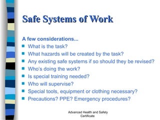 Understanding Risk Assessment & Safe Systems.ppt