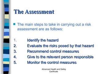 Understanding Risk Assessment & Safe Systems.ppt