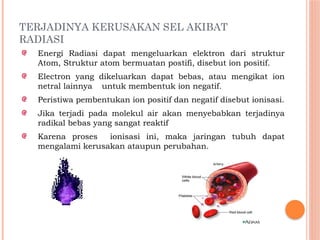 4. Interaksi radiasi dengan sel. Presentasi | PPTX