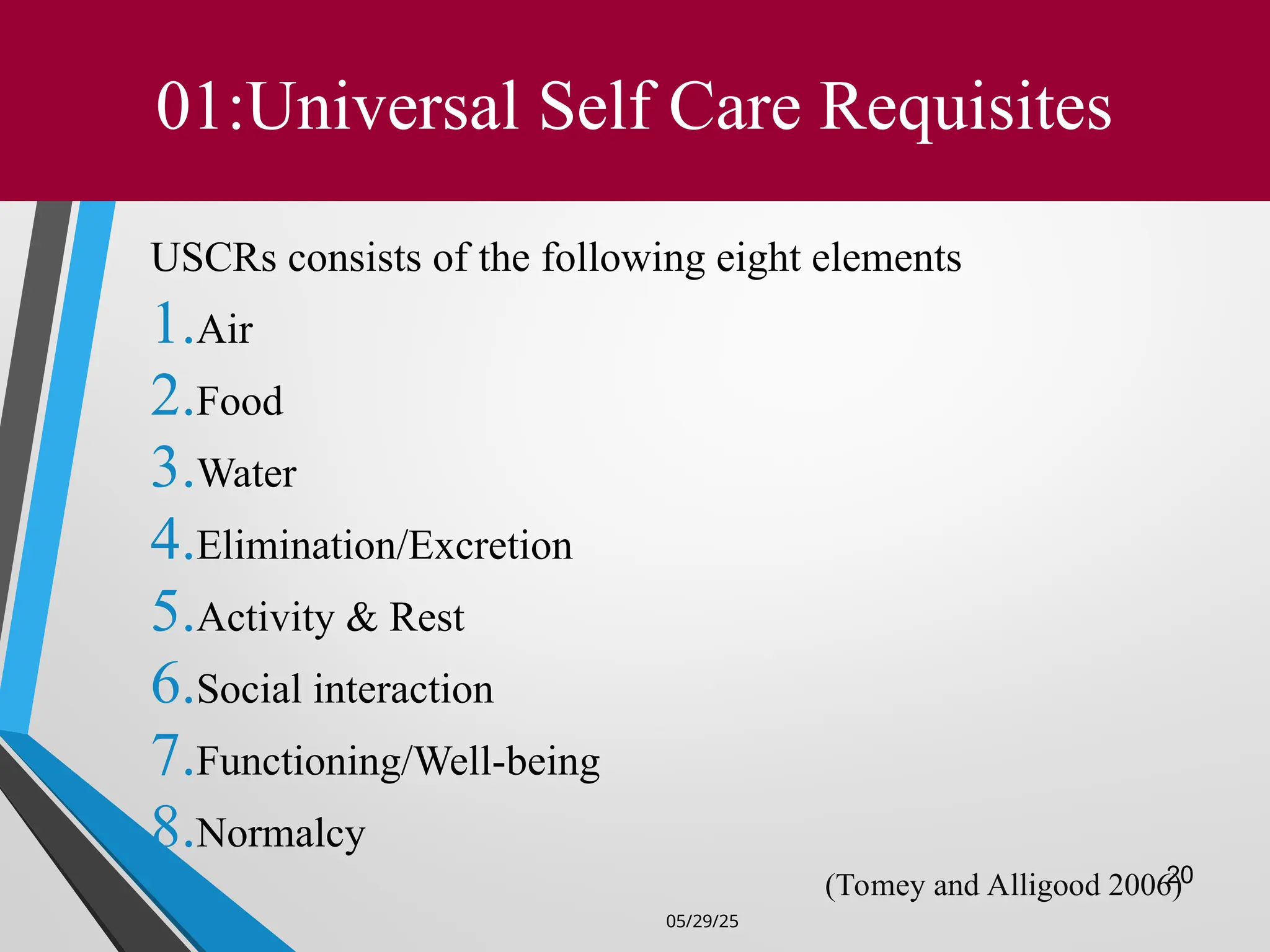 Nursing Theory Self Care Deficit Theory by Dorothea Orem.ppt