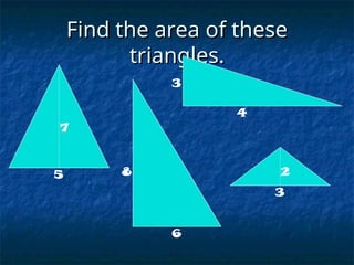 4.-Area-and-Perimeter formula and examples; | PPT