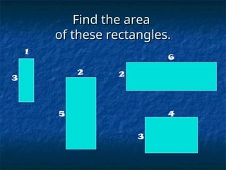 4.-Area-and-Perimeter formula and examples; | PPT