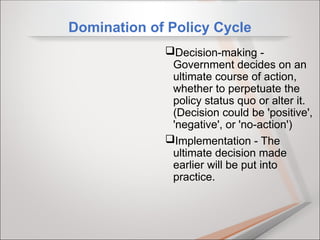 4.. Stages of policy process.ppt for edu | PPT