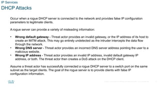 Endpoint Security - - IP layer Attacks and Vulnerabilities | PPTX