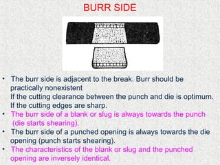 4.Cutting Clearence in the mold and dies | PPT