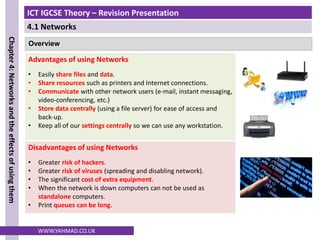 4.1 Chapter 4 - Networks and effects of using them | PDF