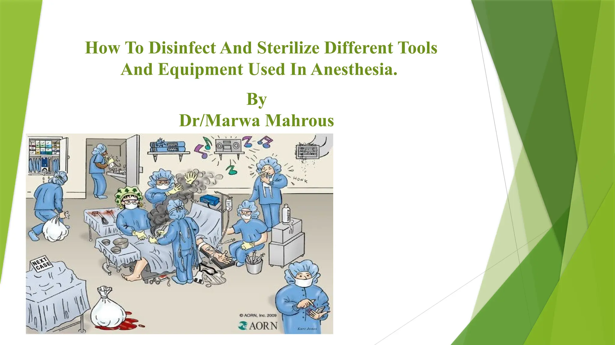 4. how to disinfect and sterilize different tools and equipment used in ...