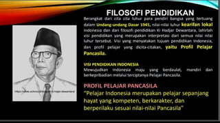 Penguatan Profil Pelajar Pancasila dan Budaya Kerja | PPTX