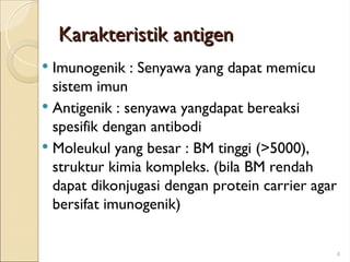 4. imunokimia.ppt farmasi egawati universitas garut | PPT