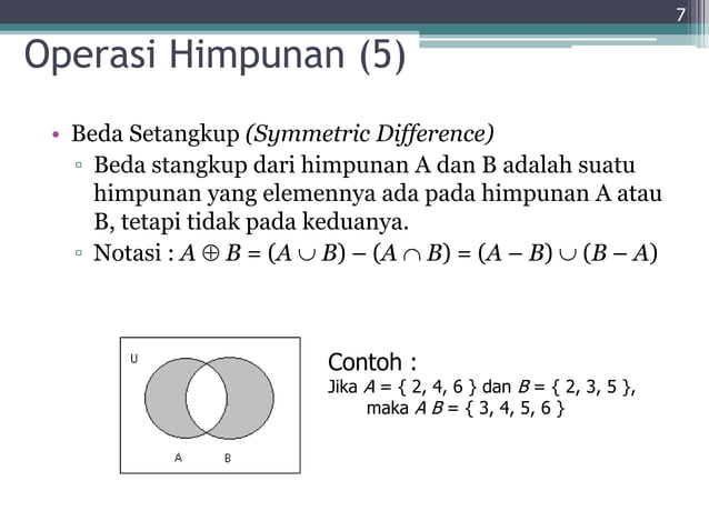 Mata Kuliah Matematika Bisnis - Himpunan | PDF