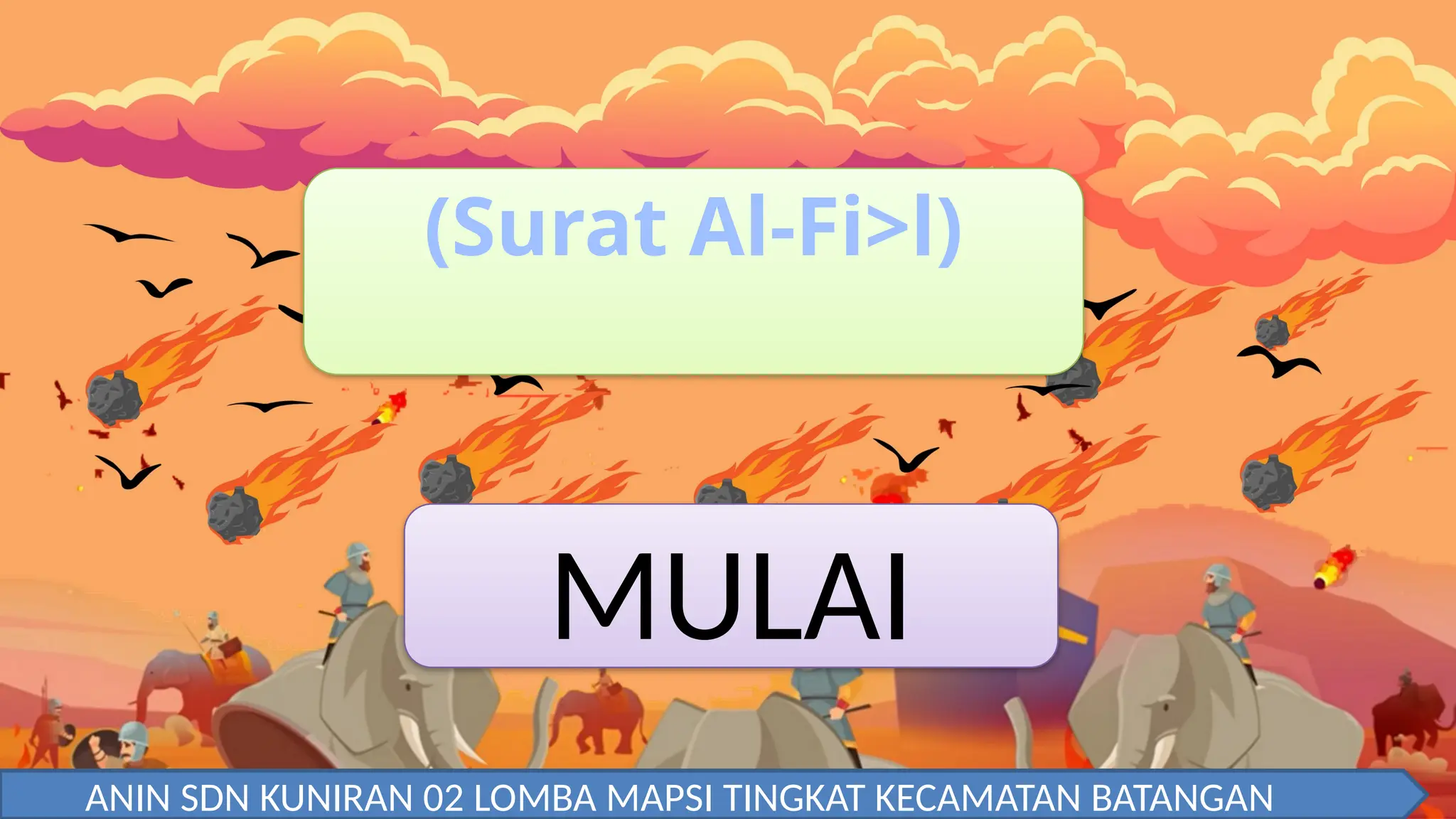 PPT SURAT AL FIL LOMBA MAPSI SEKOLAH DASAR | PPTX