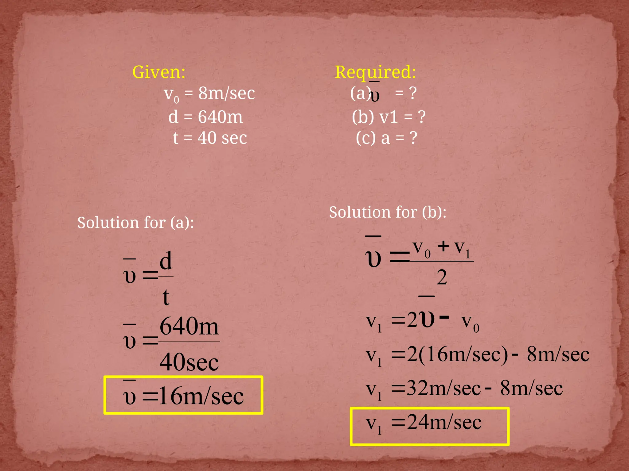 Presentation for Definition, formula and Example of Kinematics (Velocity and Acceleration).pptx