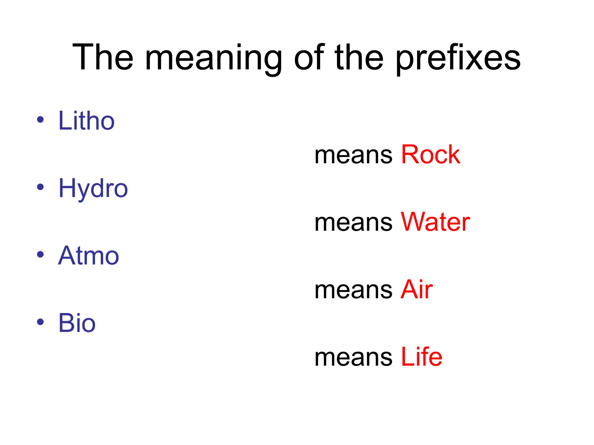 the earths four spheres and how their biophysical interactions ...