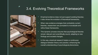 4.P2. Theories in Psychological Research (Using Theories in ...
