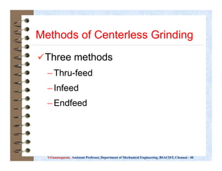 Grinding Process mechanical manufacturing | PDF