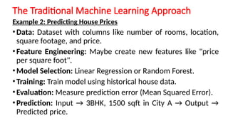 The Tradition Machine Learning Approach with various Pros and Cons | PPTX