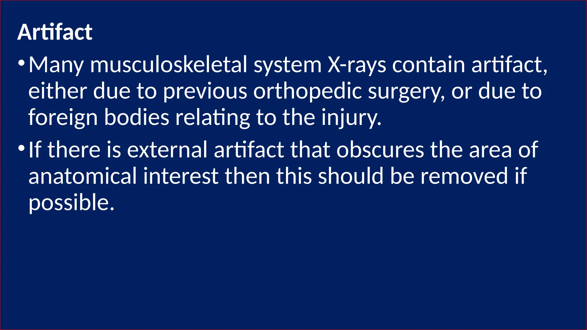 4. Musculoskeletal X ray For health student | PPTX