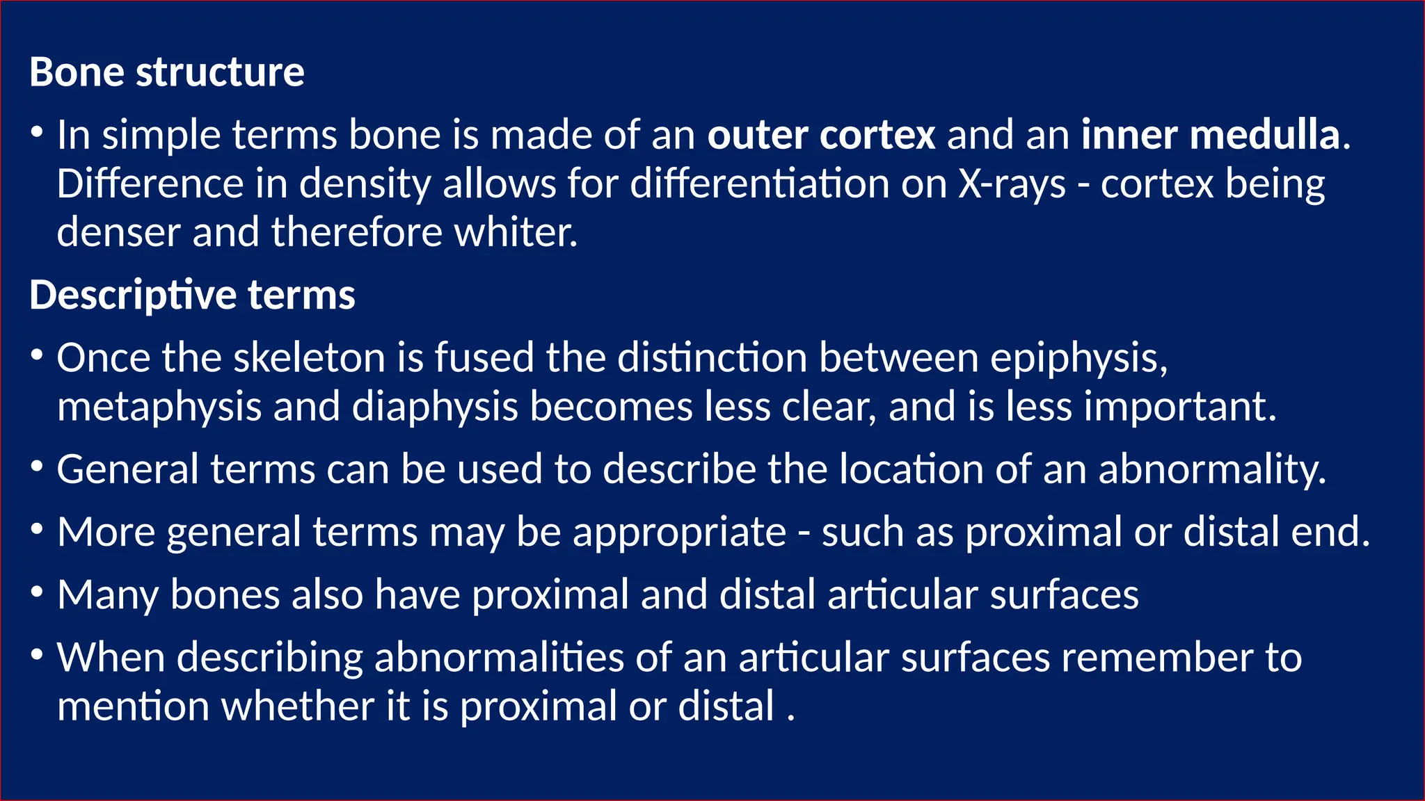 4. Musculoskeletal X ray For health student | PPTX