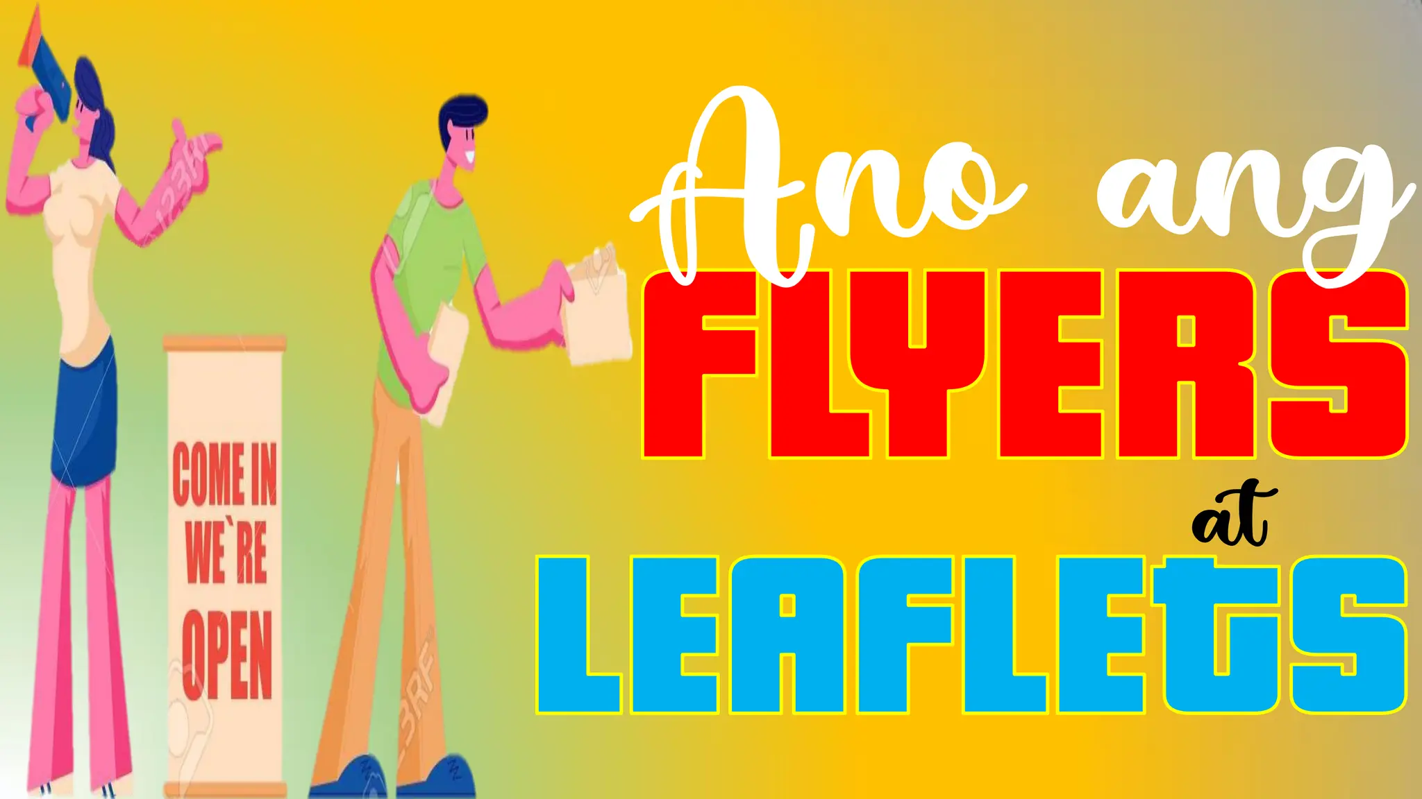 Pagbuo ng isang flyers at leaflets ppt pdf | PDF