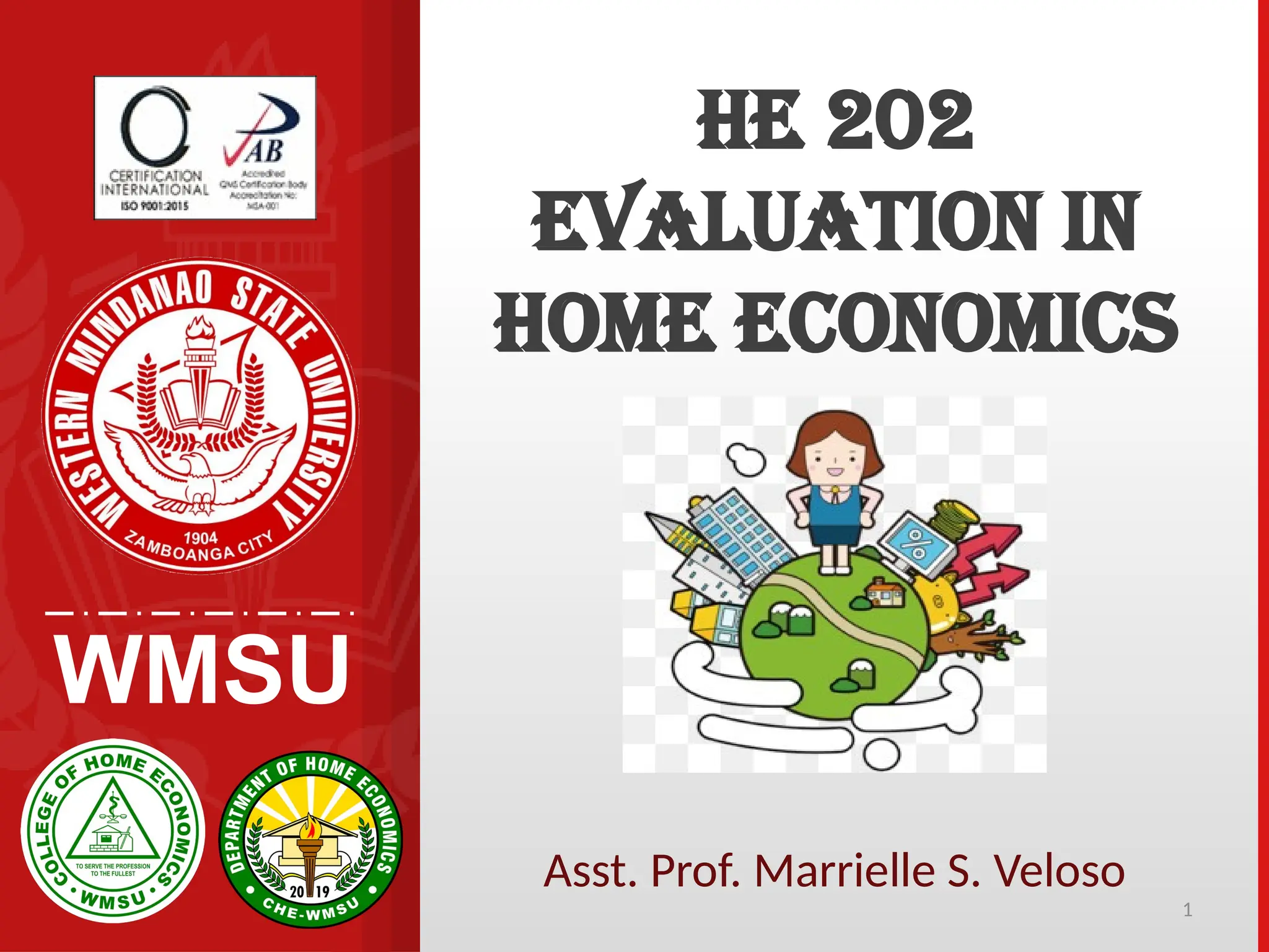 Evaluation in Home Economics (Graduate Study) | PPTX