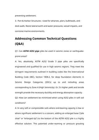 What is ASTM A252 pipe? Engineering basic solution.docx