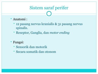 4. Fisiologi Sistem Saraf Perifer dan Sistem Saraf Otonom.ppt