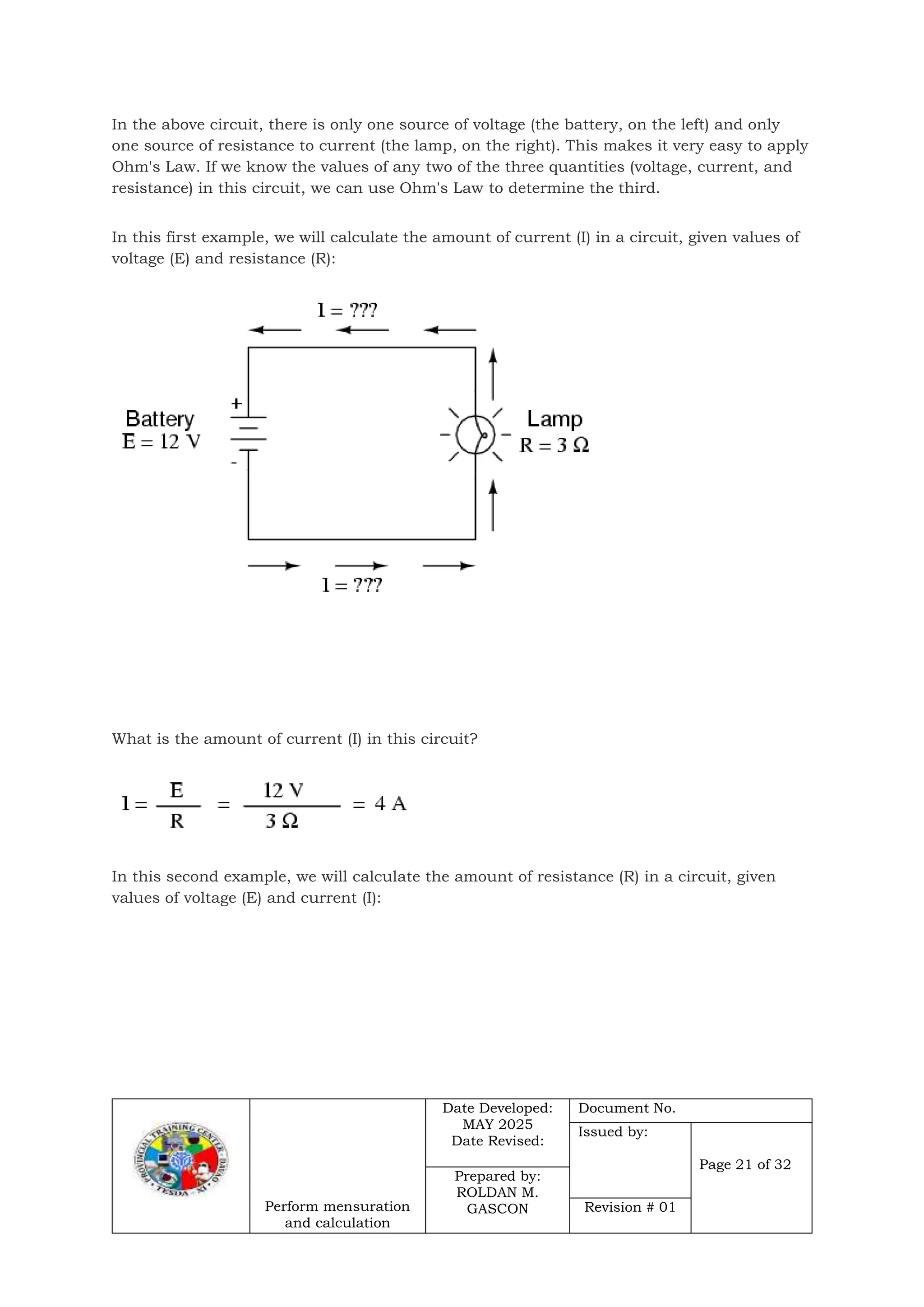 4. Perform mensuration and calculation.pdf