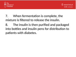 4. Insulin production.pptx insulin production pharmacology | PPTX