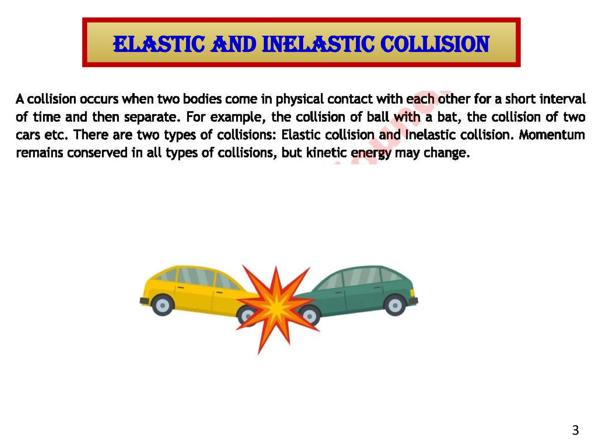 4. Elastic and Inelastic Collision, effectiv collision | PPTX