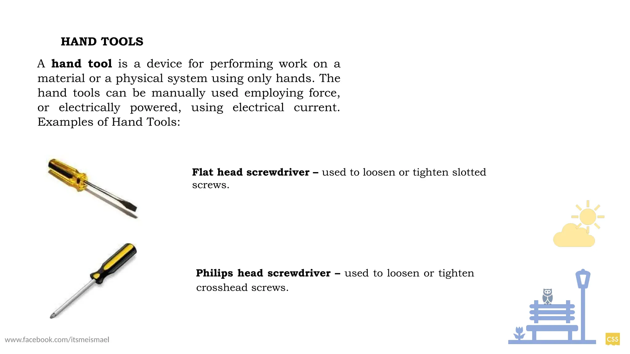 4.1-2 hand tool and its useS & types of handtools in ICT | PPTX