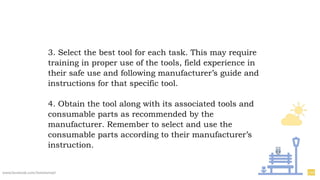 4.1-2 hand tool and its useS & types of handtools in ICT | PPTX