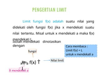 4. Kunci jawaban latihan soal dari materi limit fungsi.pptx