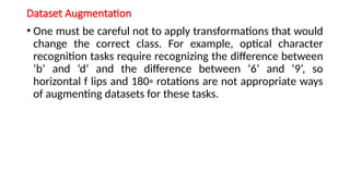 Dataset Augmentation in Deep Learning with NLP Concepts | PPTX