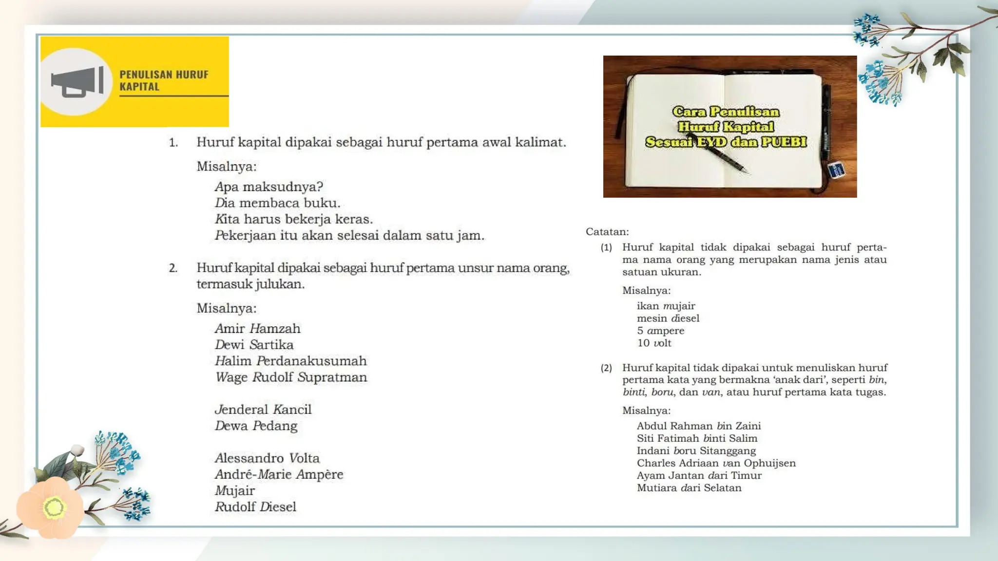 4. materi bahasa indonesia Ejaan Yang Disempurnakan.pptx