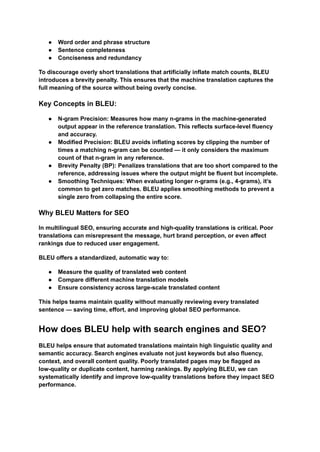 Unlock the Power of Accurate Translations with BLEU Score for ...