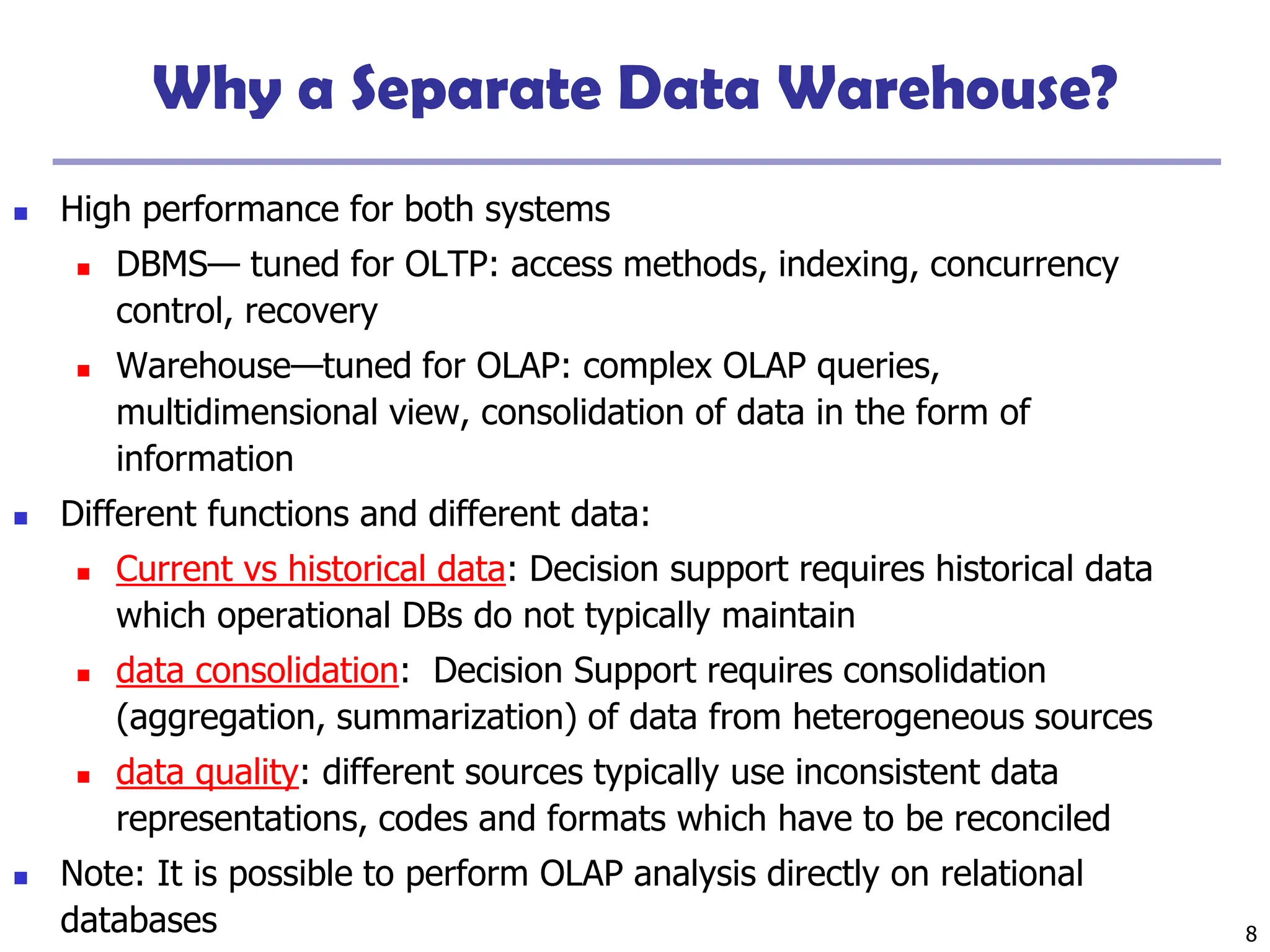 OLAP (Online Analytical Processing) is a technology used for quickly analyzing large amounts | PDF