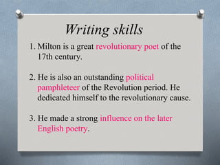 4. John Milton and his literary achievement.ppt