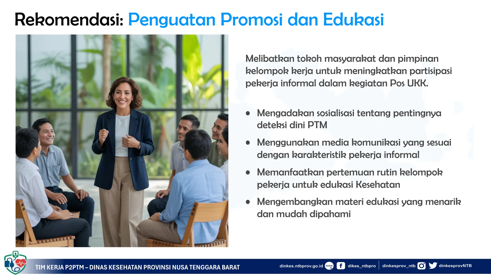 4. Optimalisasi Peran Pos UKK dalam Pengendalian PTM pada Pekerja ...