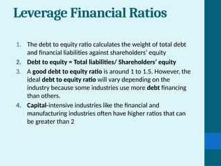 4. Financial Ratios engineering third yr .pptx