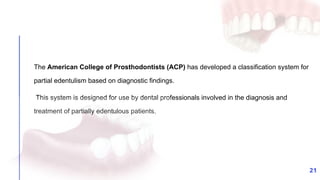 4.Classification System for Partial Edentulism.pptx