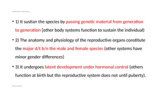 4. Anatomy of reproductive system.pptx and | PPTX