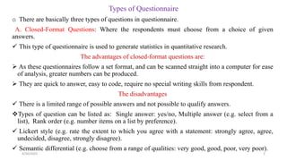 Comprehensive Guide to Questionnaires and Focus Group Discussions in ...