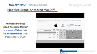 Webinar Tutorial - A Beginners Guide To MaxDiff Scaling | PPT