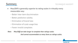 Webinar Tutorial - A Beginners Guide To MaxDiff Scaling | PPT