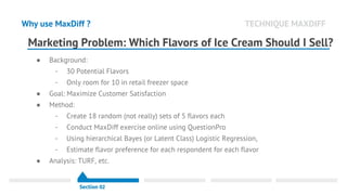Webinar Tutorial - A Beginners Guide To MaxDiff Scaling | PPT
