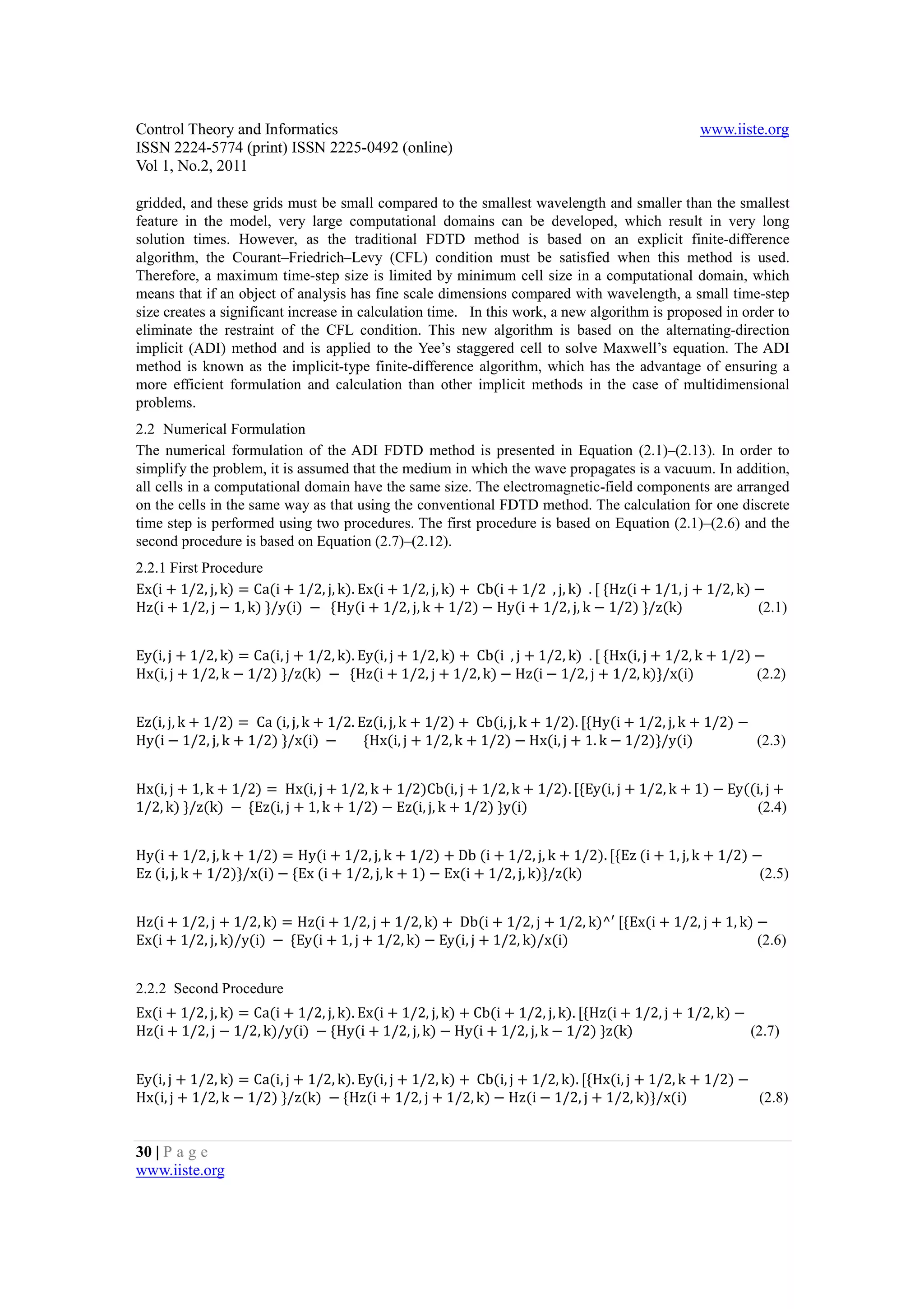 4.[29 34]signal integrity analysis of modified coplanar waveguide structure using adi-fdtd ...