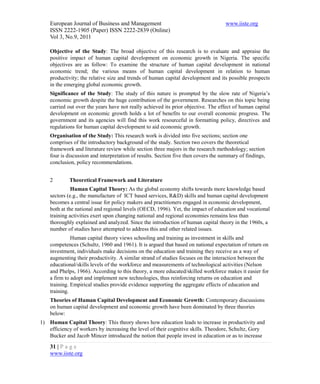 4.[29 38]human capital development and economic growth in nigeria | PDF
